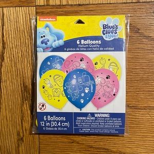Nickelodeon | Party Supplies | Blues Clues Balloons 6pack 2 Helium ...
